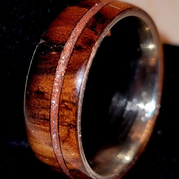 Jewelry | Custom Pecan Wood Ring | Poshmark